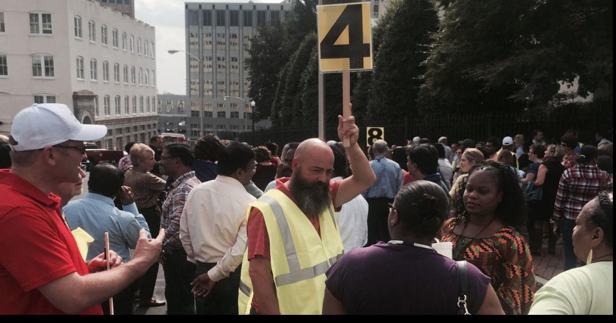 Hundreds evacuated after fire at James Madison Building