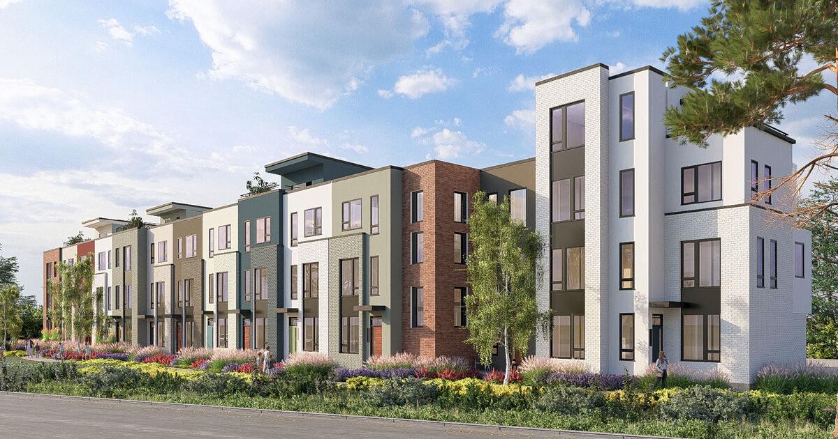 Parkline Townhomes: A new 26-townhome development mixes modern designs ...