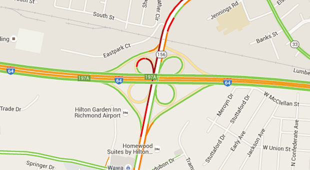 TRAFFIC ALERT: Ramps off I-64 reopen to Airport Drive