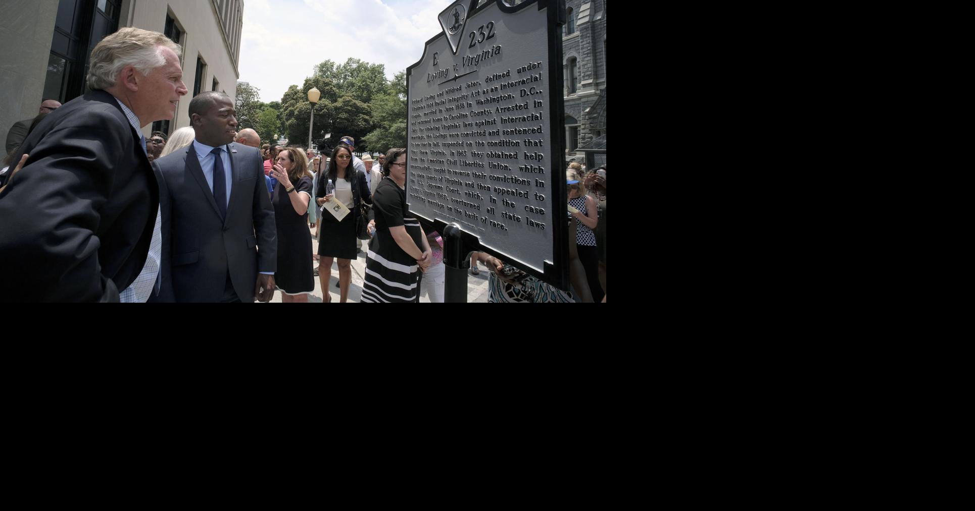 Historical marker commemorating the Lovings to be dedicated in Caroline