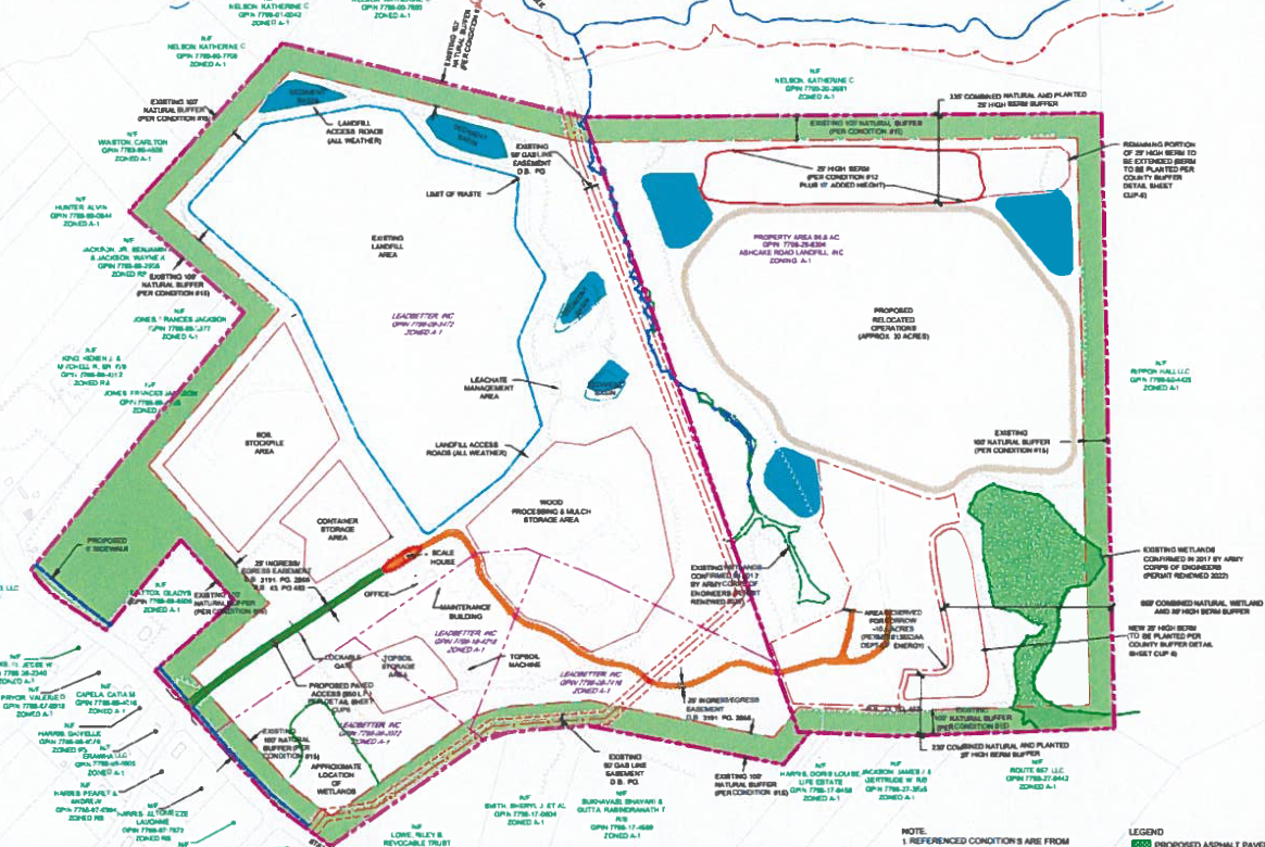 Ashcake Road Landfill expansion recommended for approval