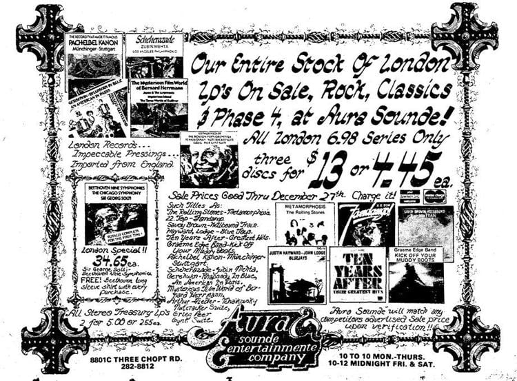 From the archives: 115 newspaper ads from the 1970s