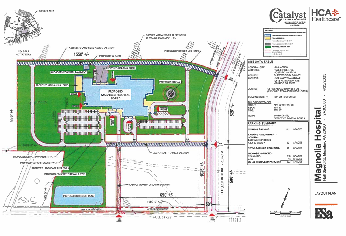 All 3 local health systems vie to build in Chesterfield