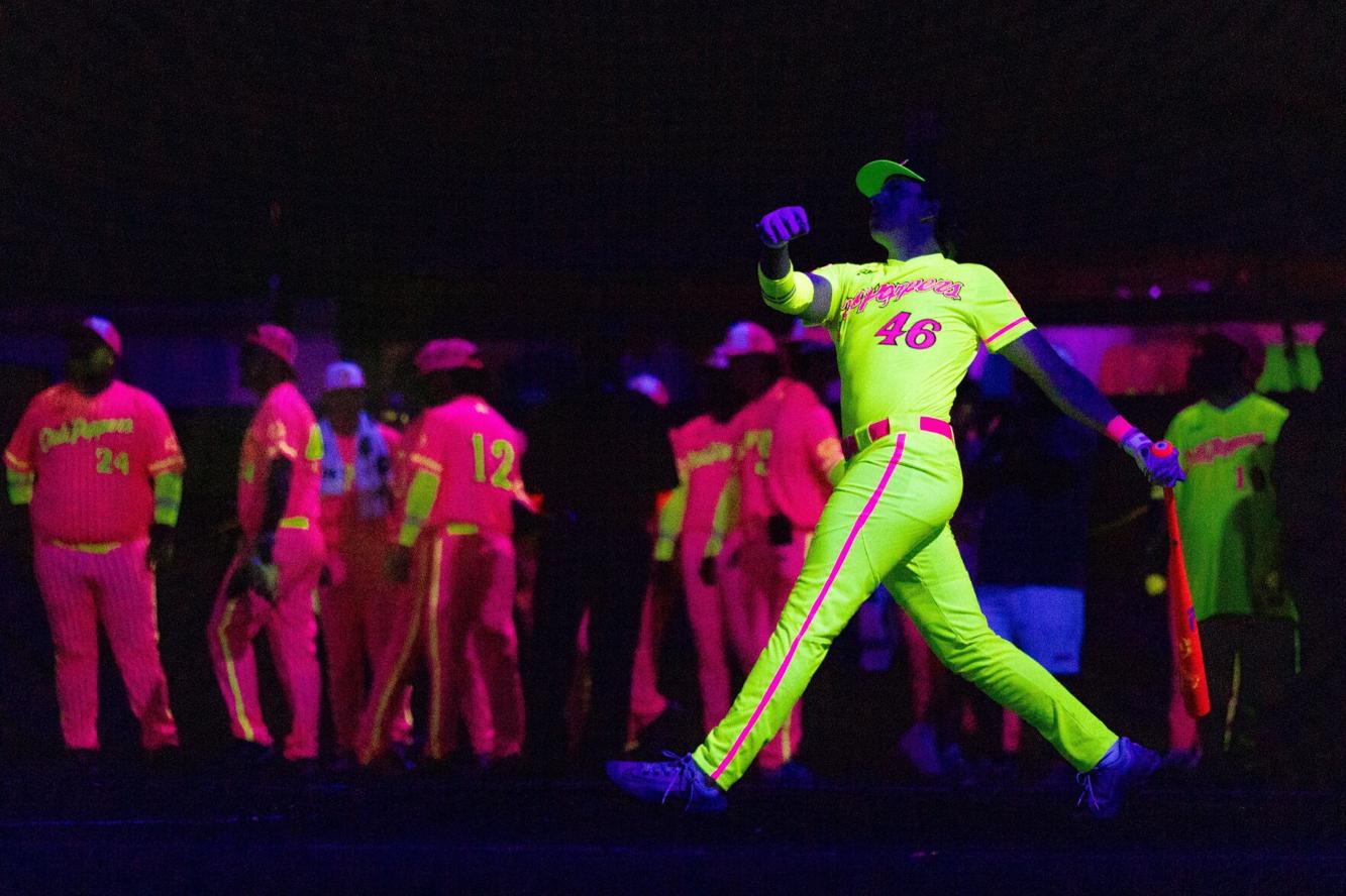 Tri-City Chili Peppers make history with cosmic baseball