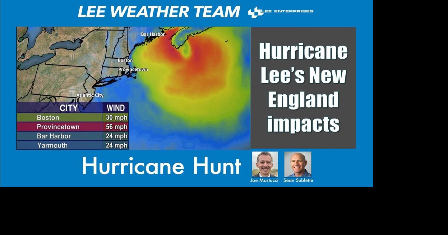 Hurricane Lee forecast for E. New England or Nova Scotia