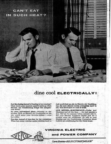 VEPCO Ad, 1956