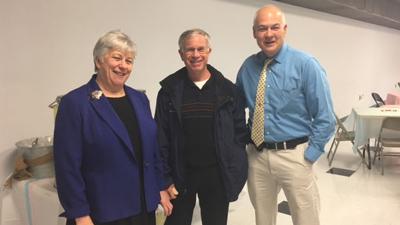 County administrator Pat Weiler recognized