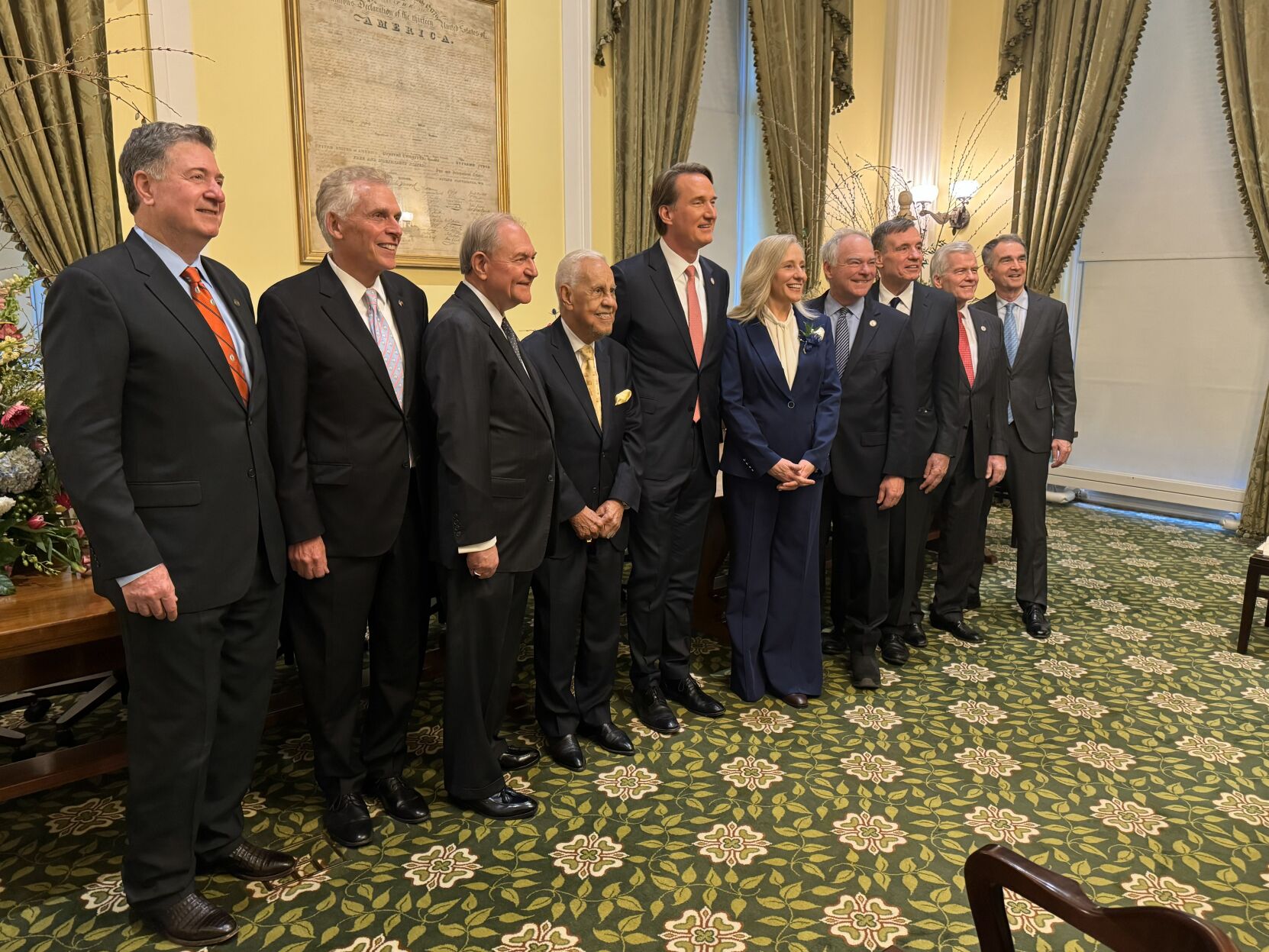 Spanberger becomes first female governor of Virginia