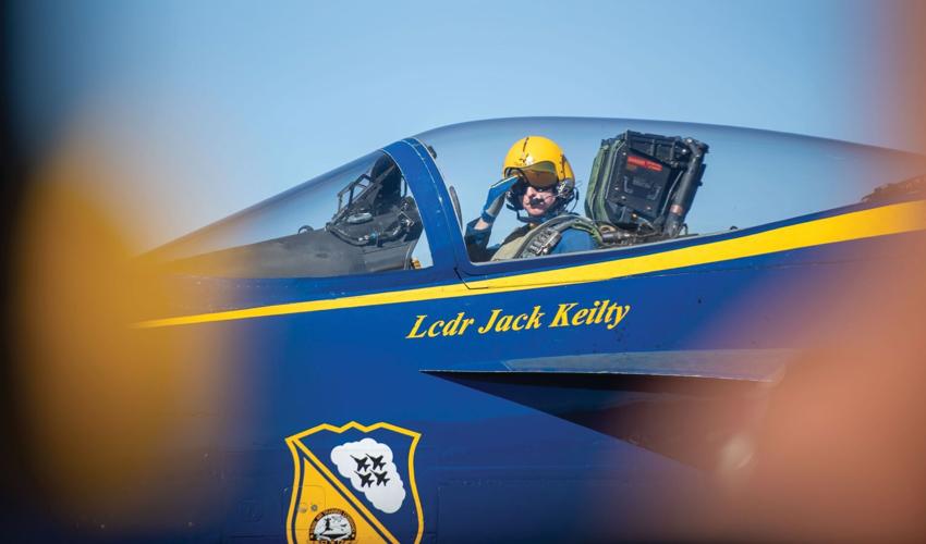 Flying High: VMI grad becomes Blue Angel