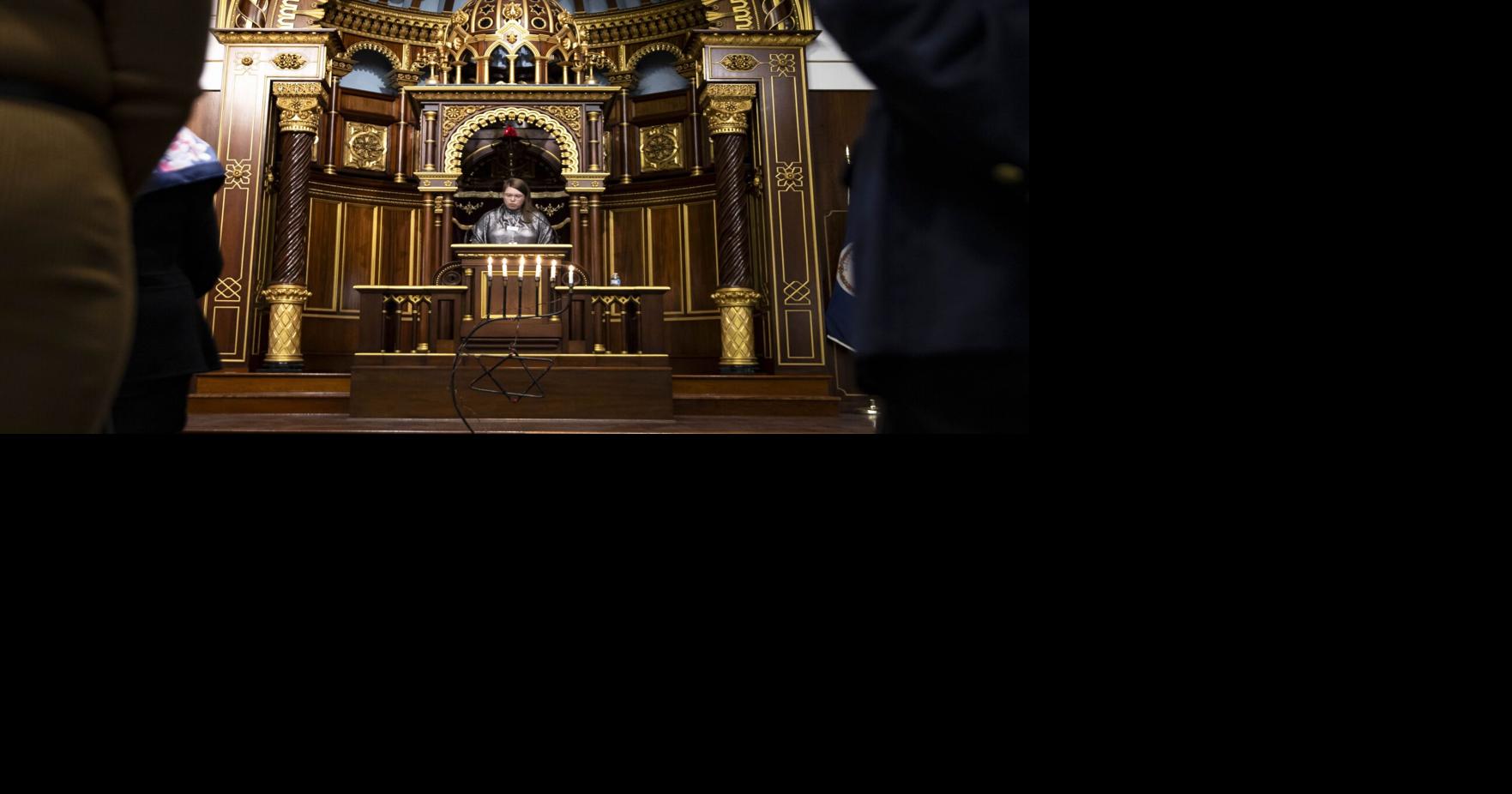 Yom Hashoah Holocaust Remembrance Day ceremony at the Virginia ...