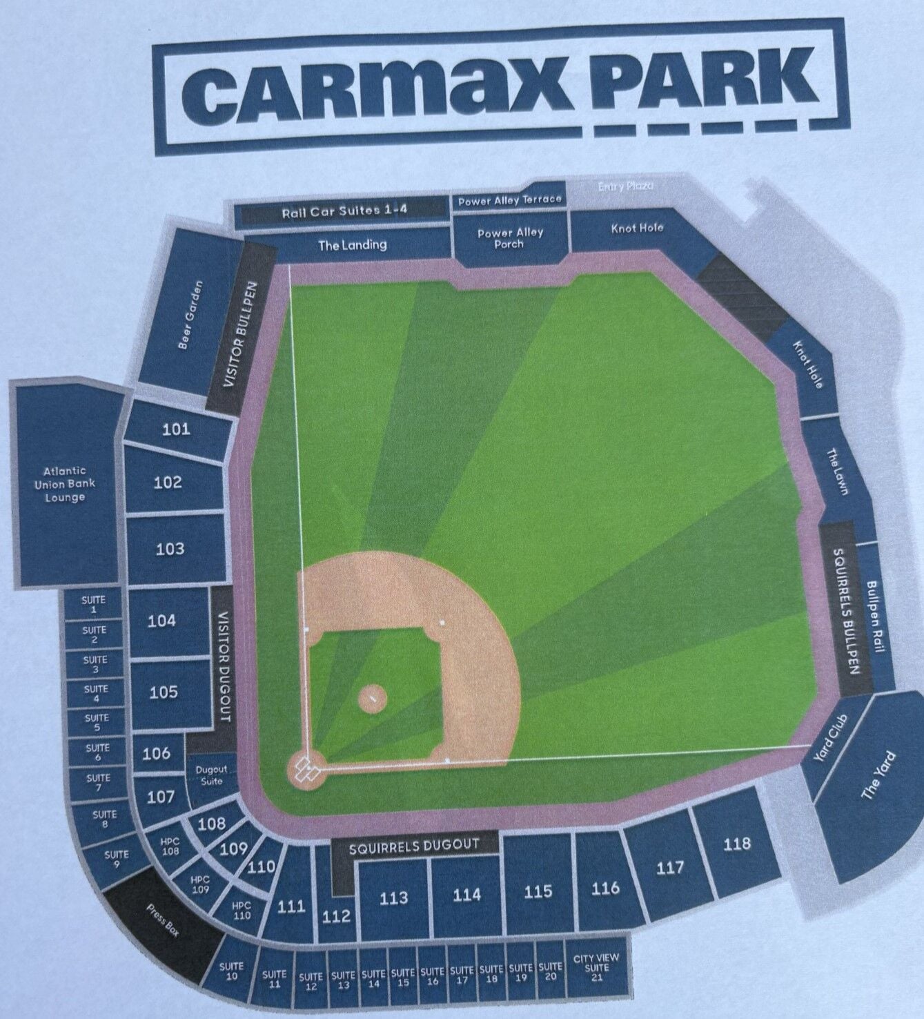 CarMax Park: wider seats, wider aisles, wider concourse