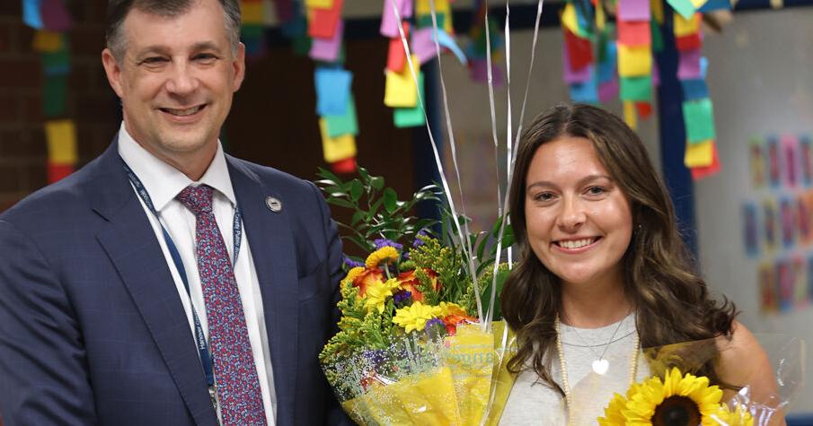 Cook honored as HCPS Beginning Teacher of the Year