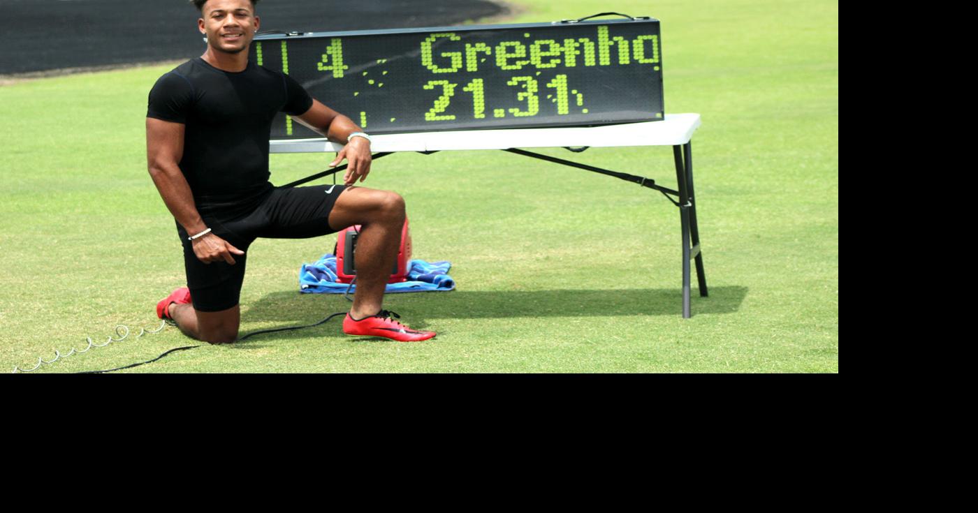 Powhatan's Anthony Greenhow runs times of 10.49 in the 100m, 21.31 in ...