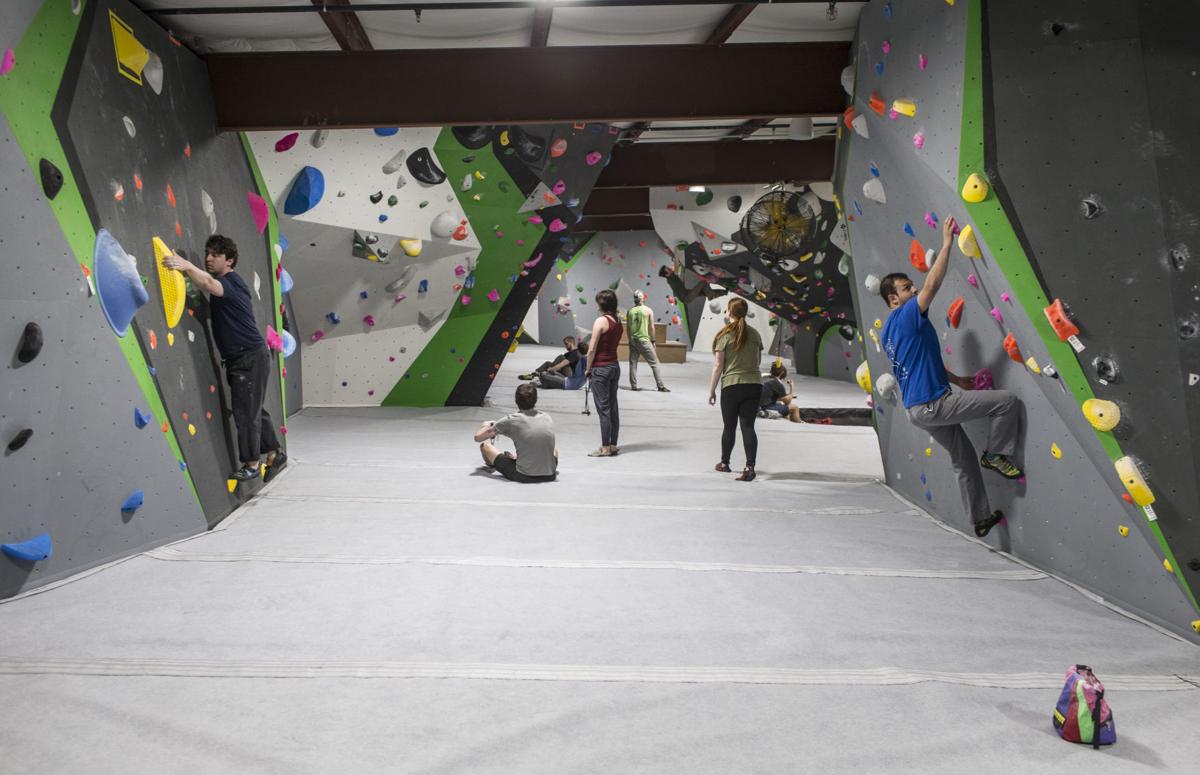Triangle Rock Club building out additional climbing space