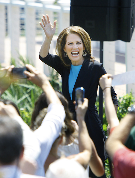 GALLERY: Romney, Bachmann, McDonnell Campaign in Portsmouth