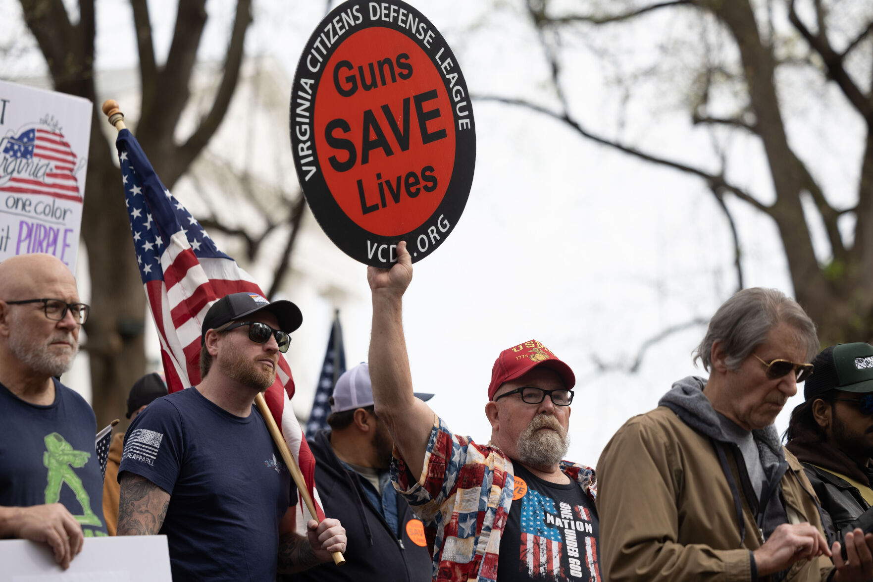 Photos: Gun rights protest draws crowd to Capitol Square in Richmond