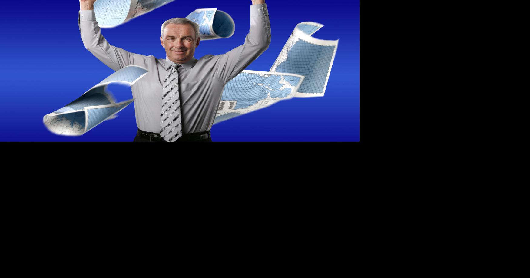 8News meteorologist John Bernier: Hey, what's that bouncing behind you?