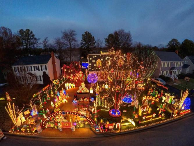 Richmond Tacky Light house on ABC’s ‘The Great Christmas Light Fight’