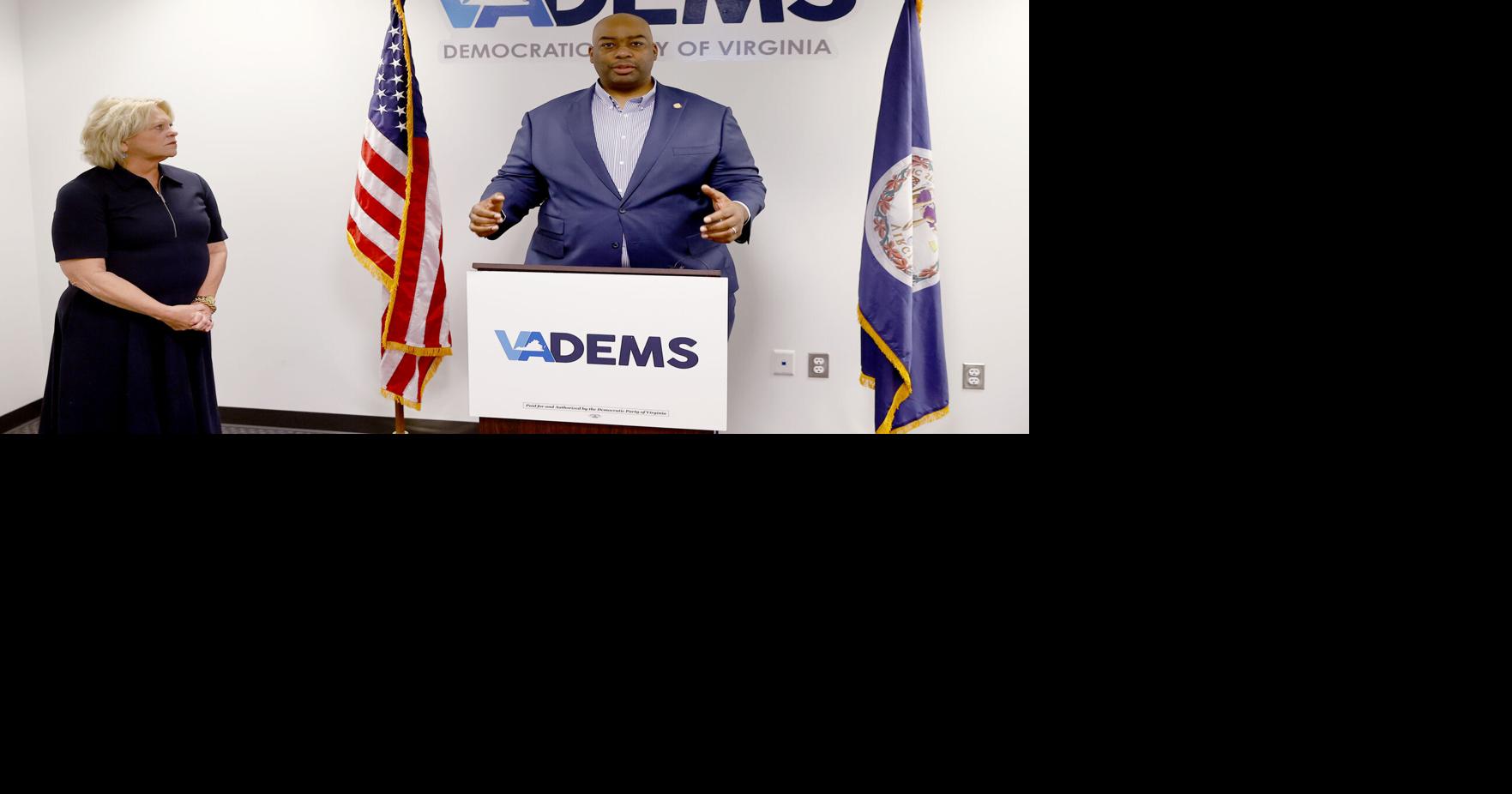 Virginia: Bagby announces bid to lead Virginia Democrats