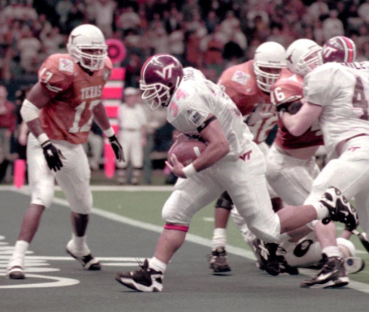 Sports Memories: Virginia Tech defeats Texas in 1995 Sugar Bowl ...