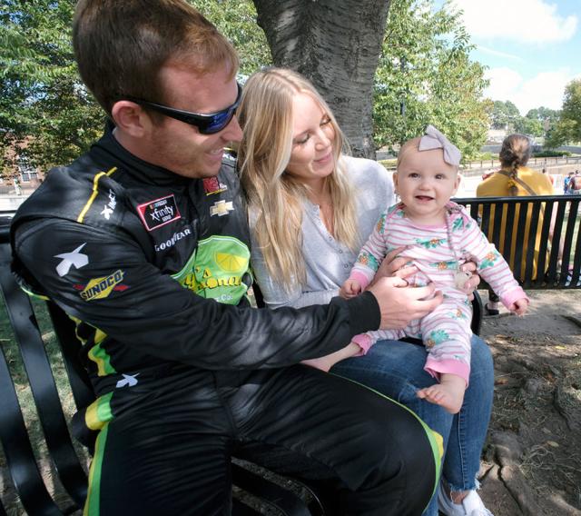 PHOTOS: NASCAR cars drive through downtown Richmond