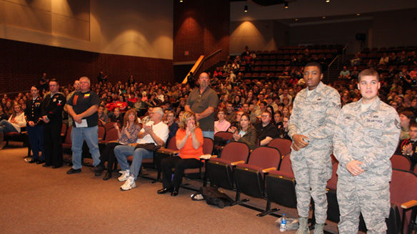 Powhatan High School program honors those who served