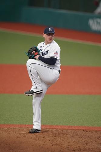Former Mills Godwin standout Reed Garrett making his pitch in Japan