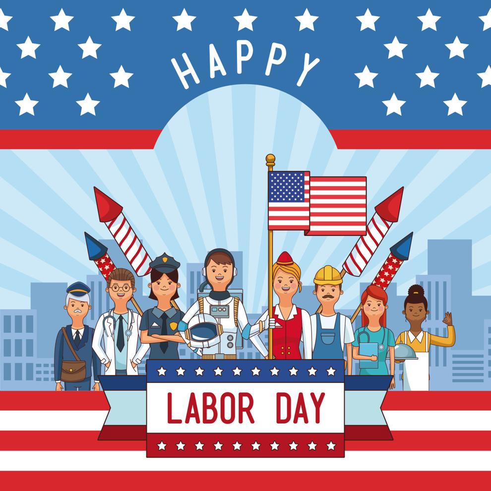Labor Day art, Sept. 7, 2020