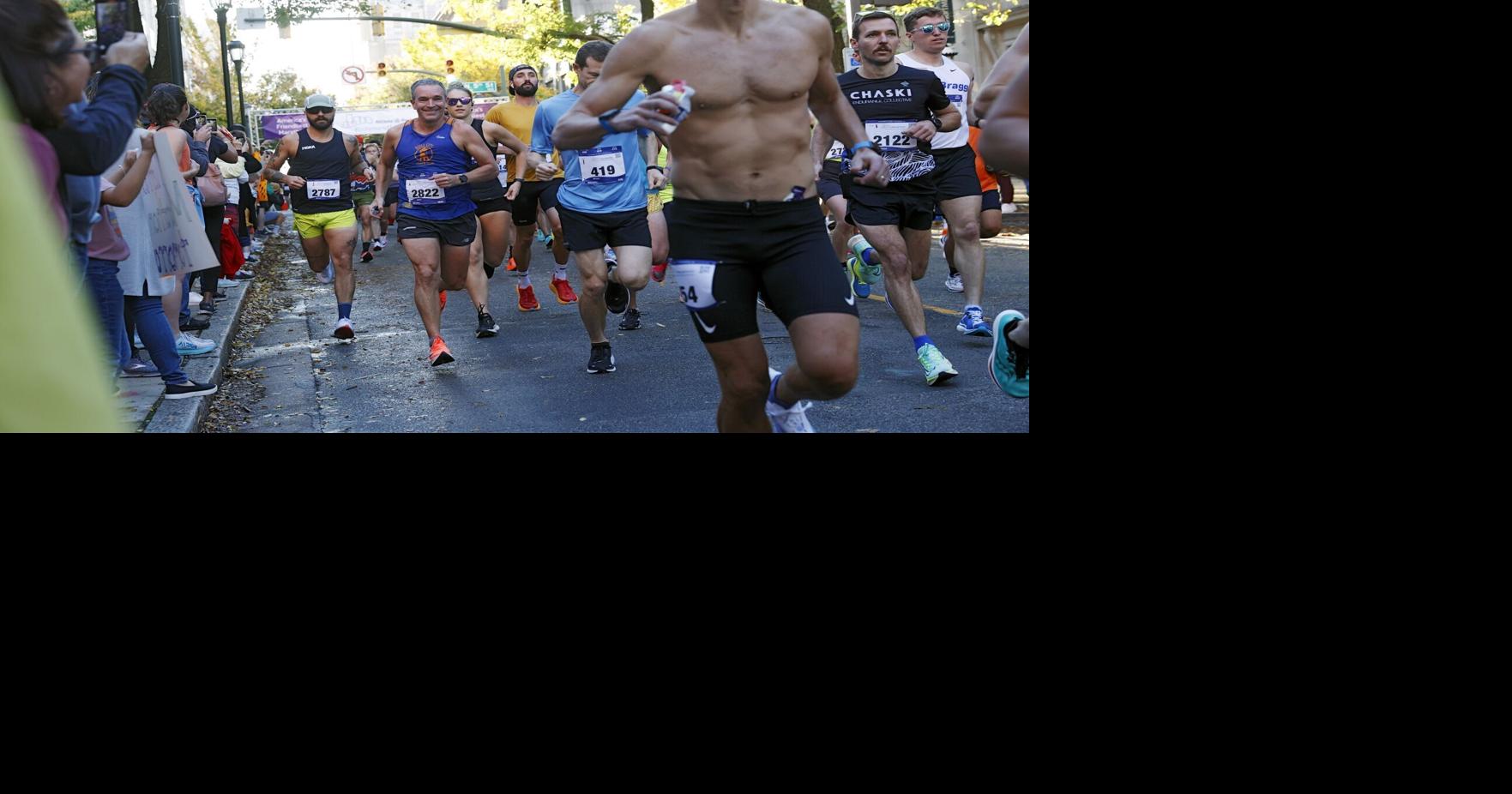 Sam Doud signed up for the Richmond marathon Friday and won it Saturday