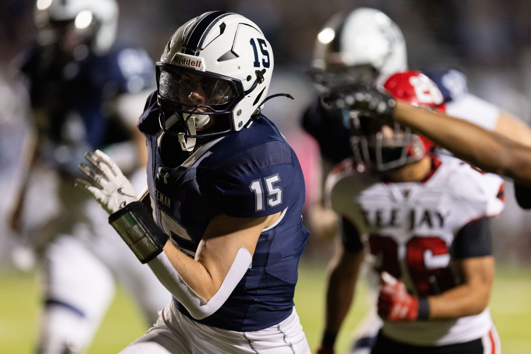PHOTOS: Douglas Freeman football overcomes Thomas Jefferson in thriller