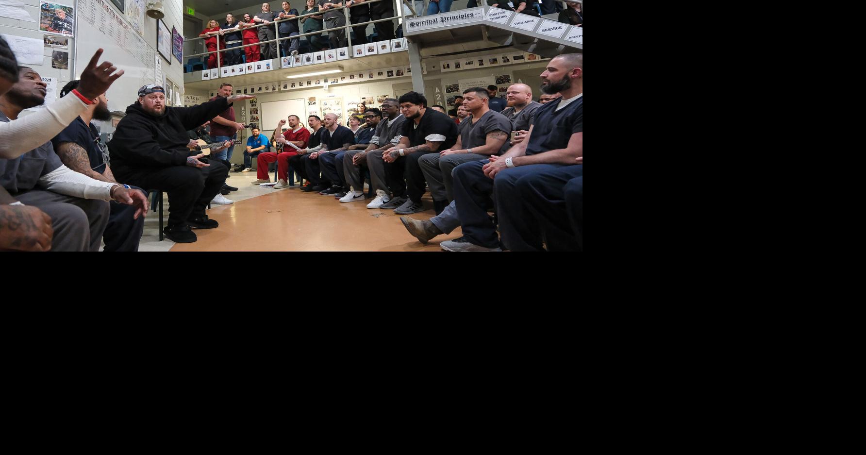 Photos: Jelly Roll visits Chesterfield County Jail