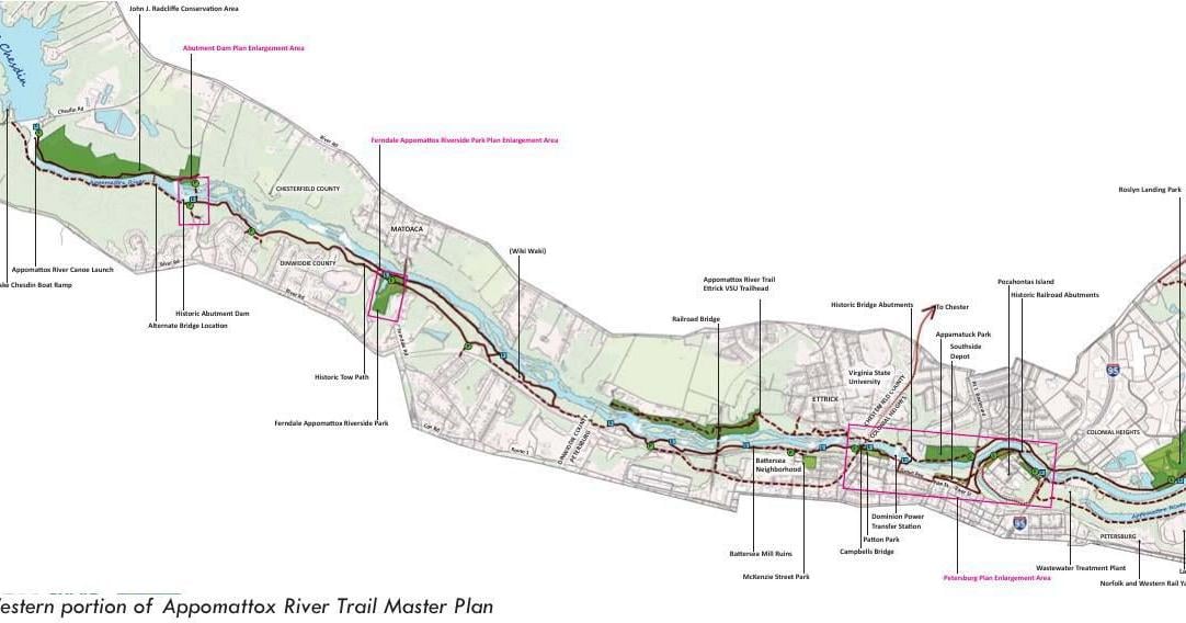 Master plan unveiled for more than 20 miles of trails along the lower ...