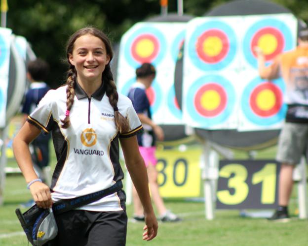 Maddie Adams wins first place at Virginia state outdoor championships