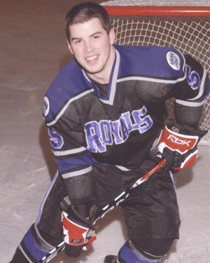 Hash caps hockey career with title