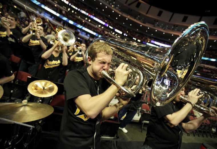 VCU pep band, spirit squads in spotlight