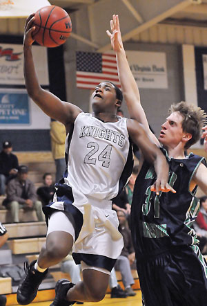 The BSH boys team, now finally beginning to play as a unit, hand ...