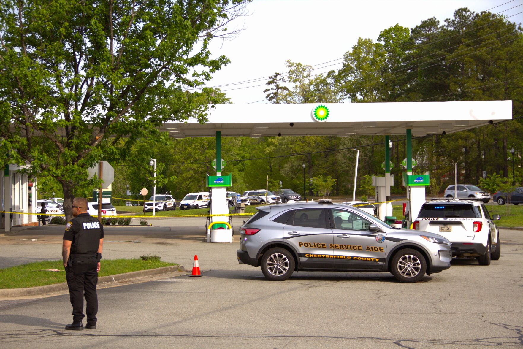 Shooting involving Chesterfield officers near Brandermill