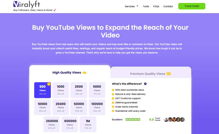9 Best Sites to Buy YouTube Views in 2025 (Real and Instant)