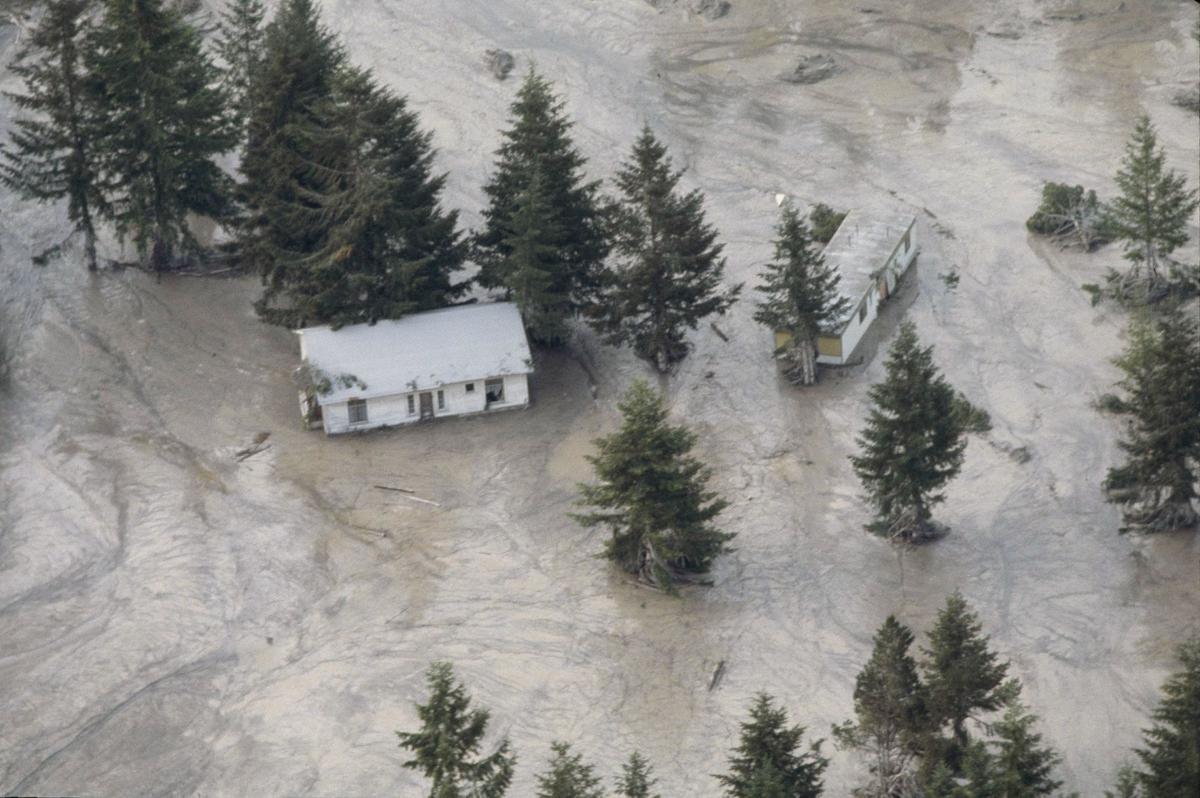 Photos: A look back at the eruption of Mount St. Helens, 40 years ago ...