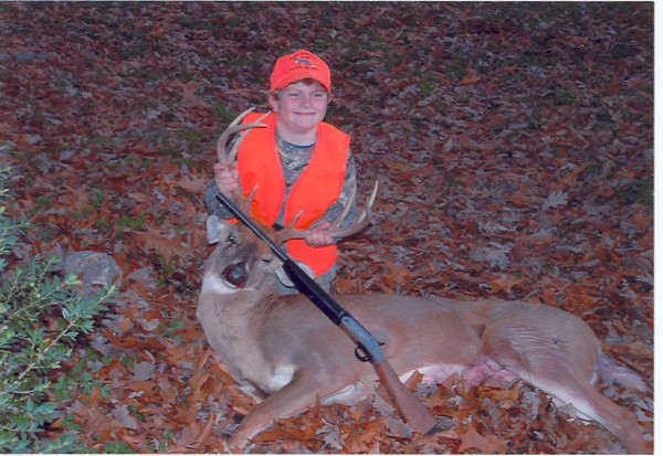 R. J . Jones First Deer Kill