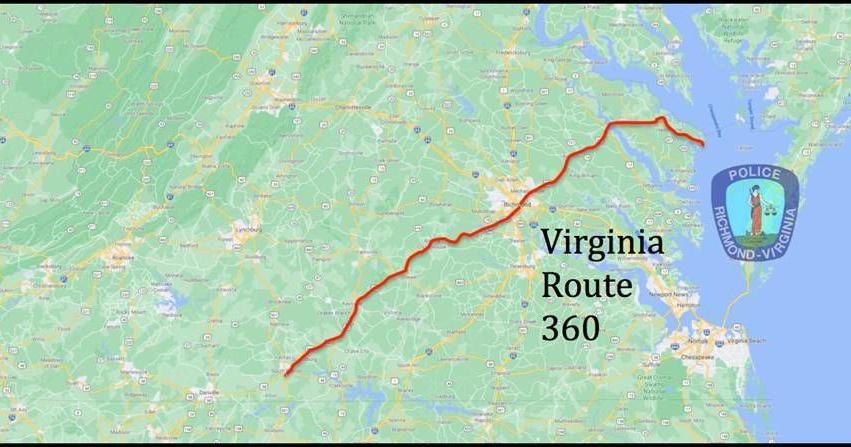 Richmond, area police patrolling State Route 360 / Hull Street next week