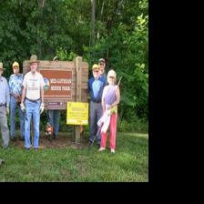 Ruritan Club members help Clean Midlothian coal mines