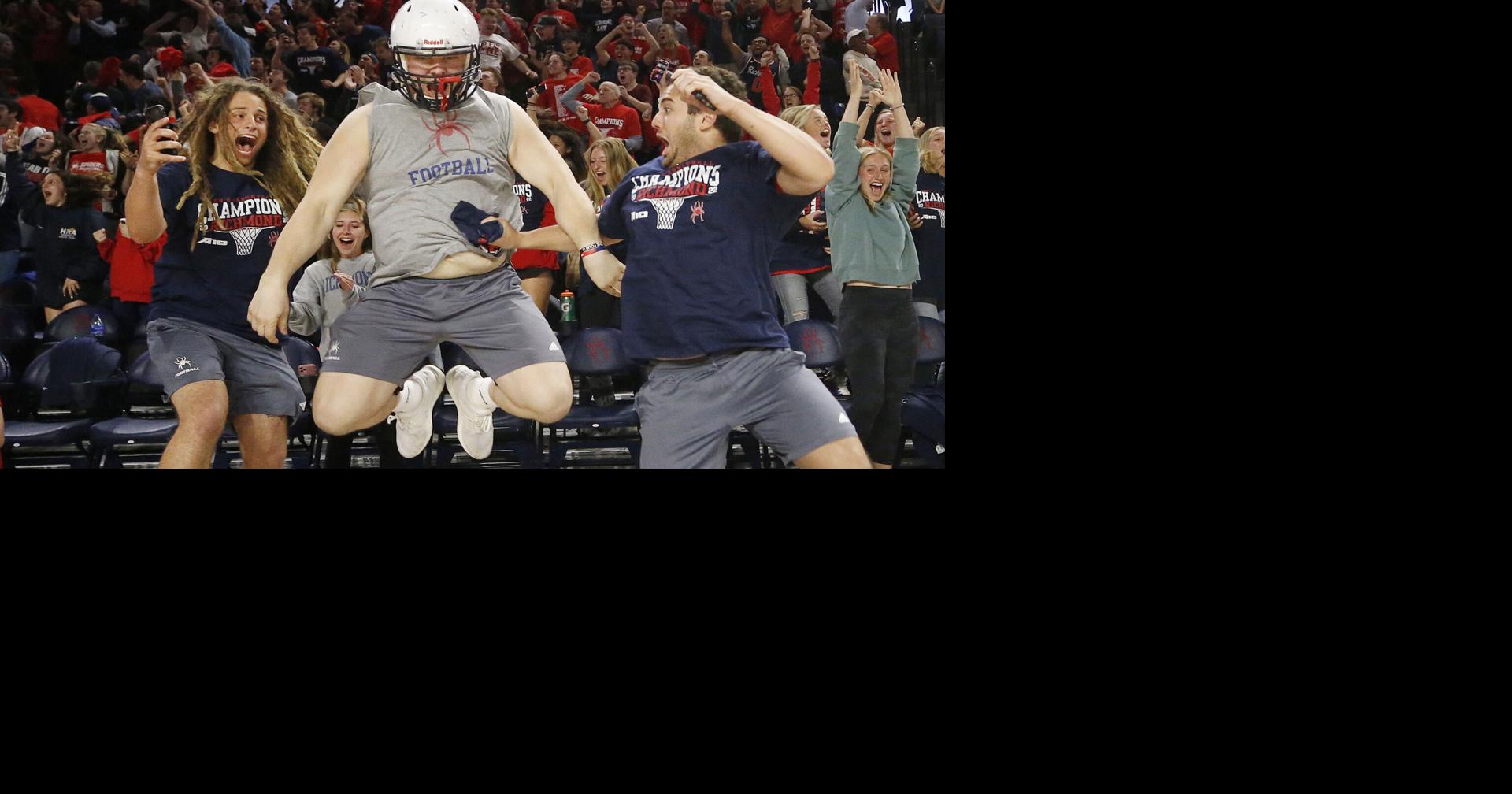 PHOTOS: Spider fans celebrate UR's NCAA win during watch party