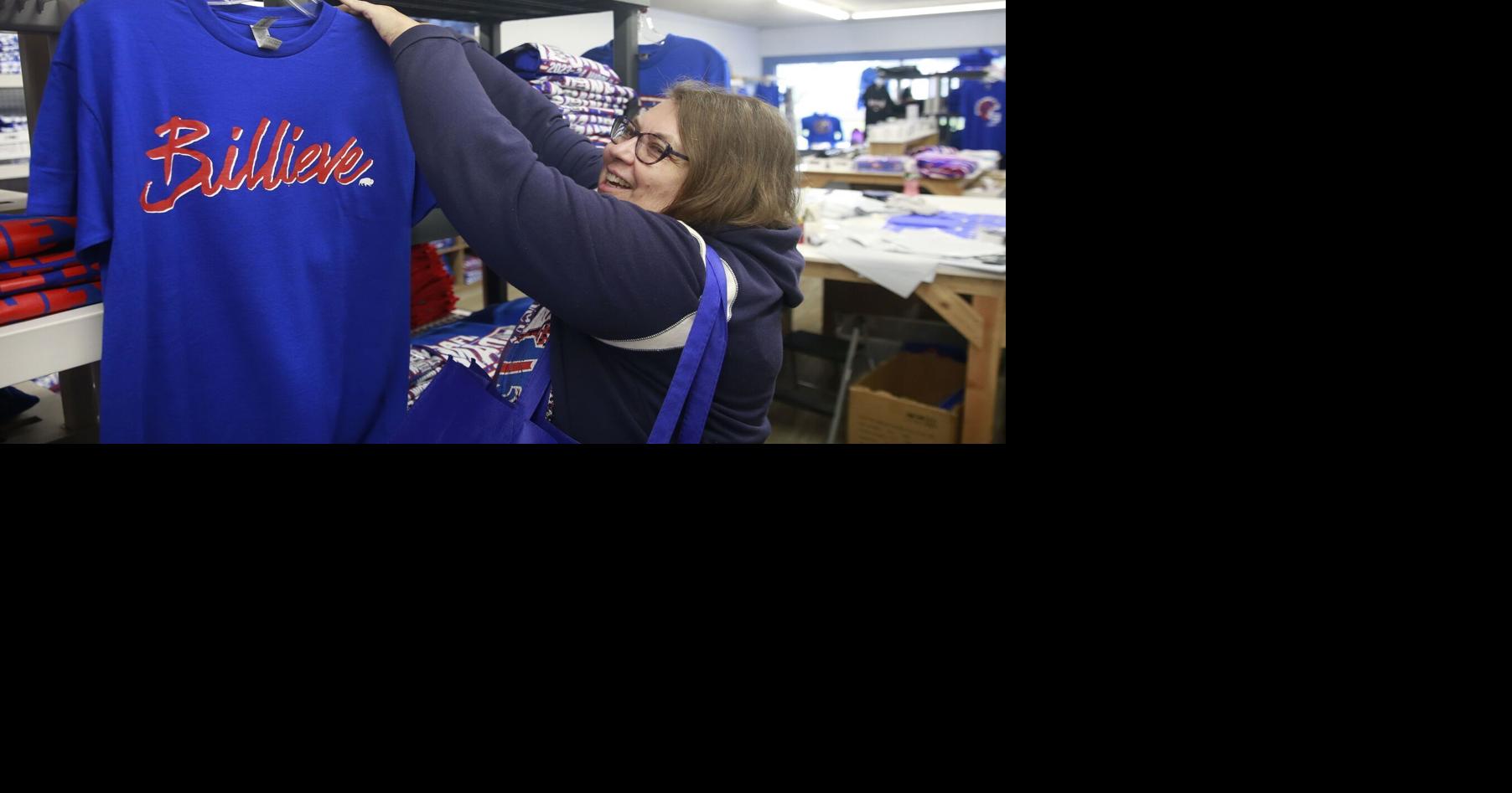 Bills fans ready to buy team merchandise