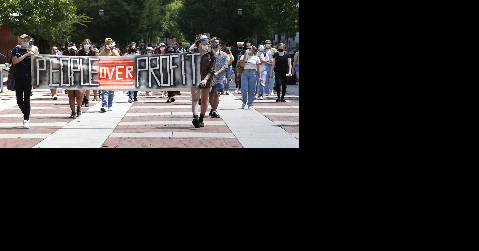 PHOTOS: VCU protest on first day of school