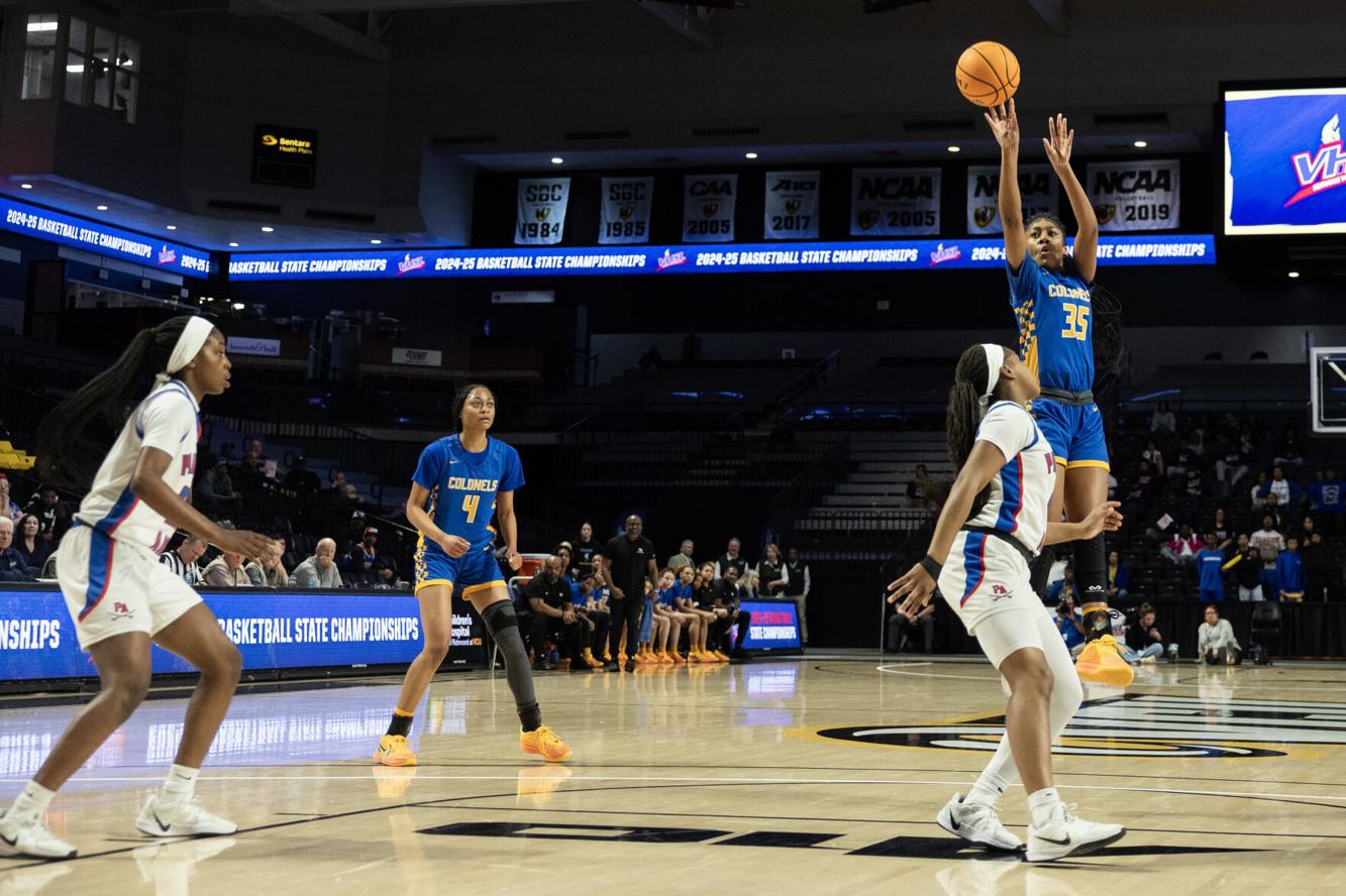VHSL state basketball tournament brackets, scores