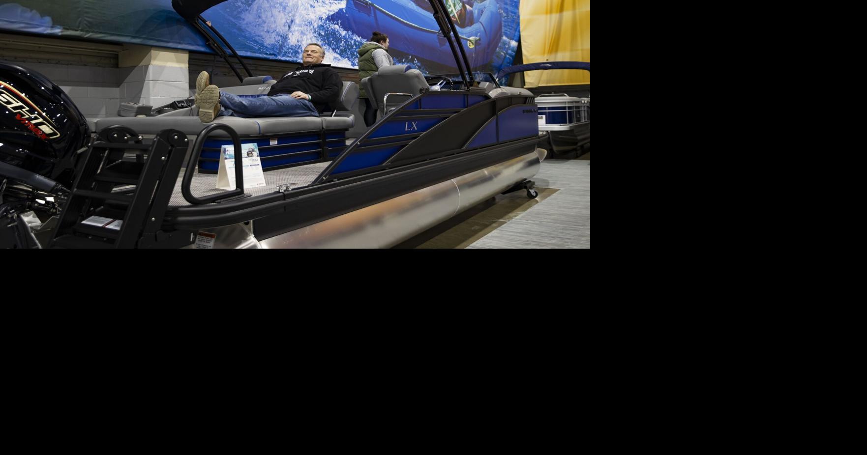 Boat show armada invaded Richmond Raceway