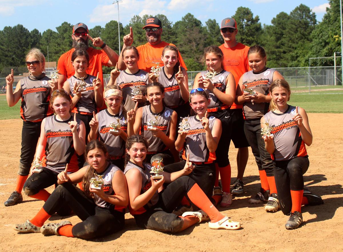 PYAA Ponytails win district championship