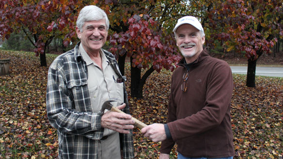 Habitat leadership changes hands
