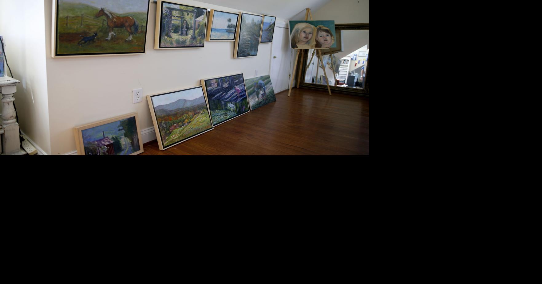 Joyce Satterwhite's oil paintings are ode to smaller moments